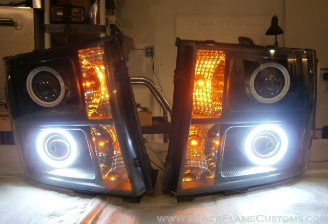 Hand Built HID Projector Headlights | Genuine Retrofits w/Top Level ...