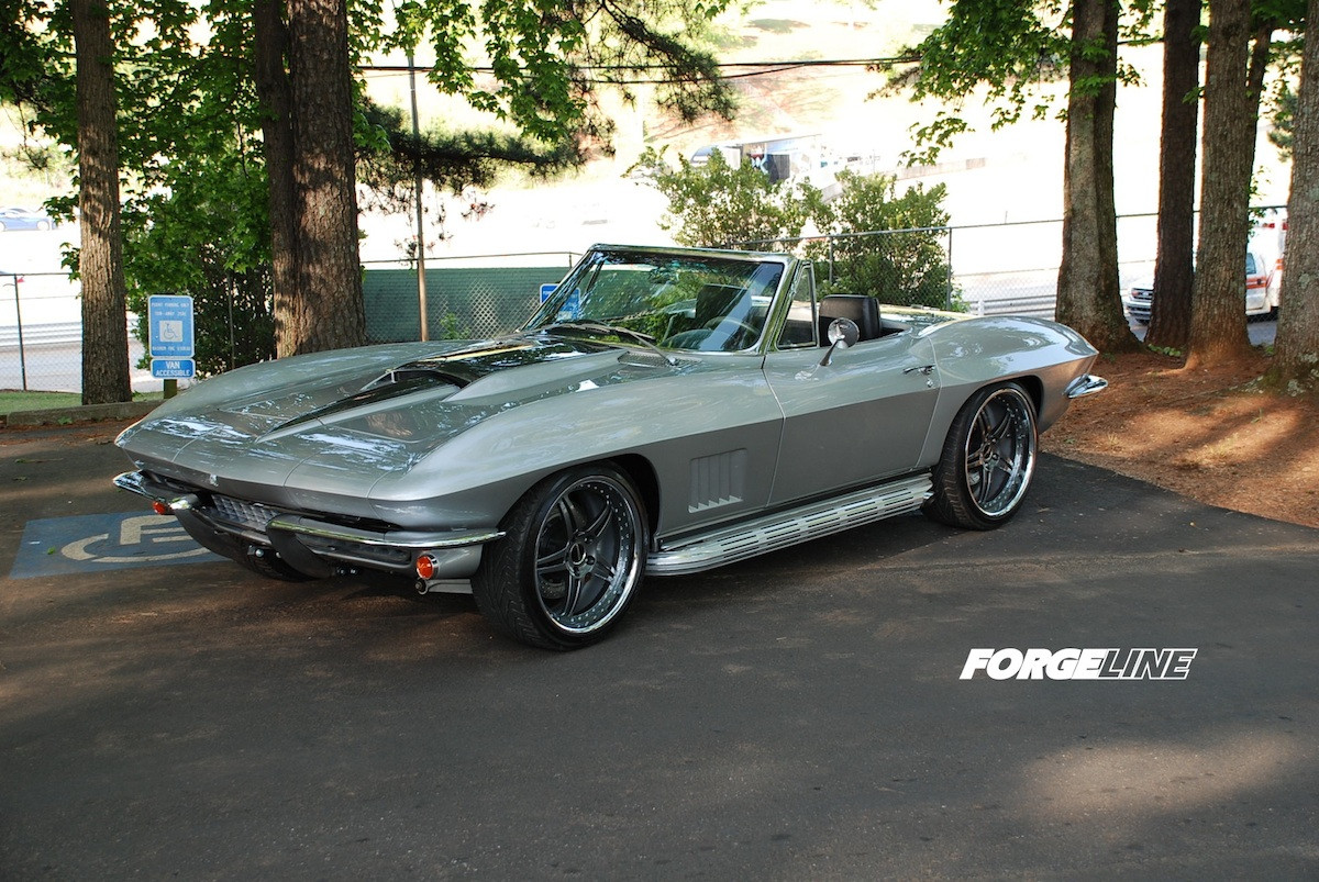 Rick's 1966 Corvette on Forgeline SP3P Wheels
