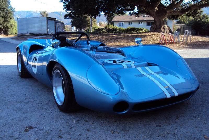 Dave Pozzi's NEWLY RESTORED 1965 Buck Fulp Lola T-70...