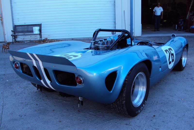 Dave Pozzi's NEWLY RESTORED 1965 Buck Fulp Lola T-70...