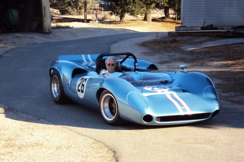 Dave Pozzi's NEWLY RESTORED 1965 Buck Fulp Lola T-70...