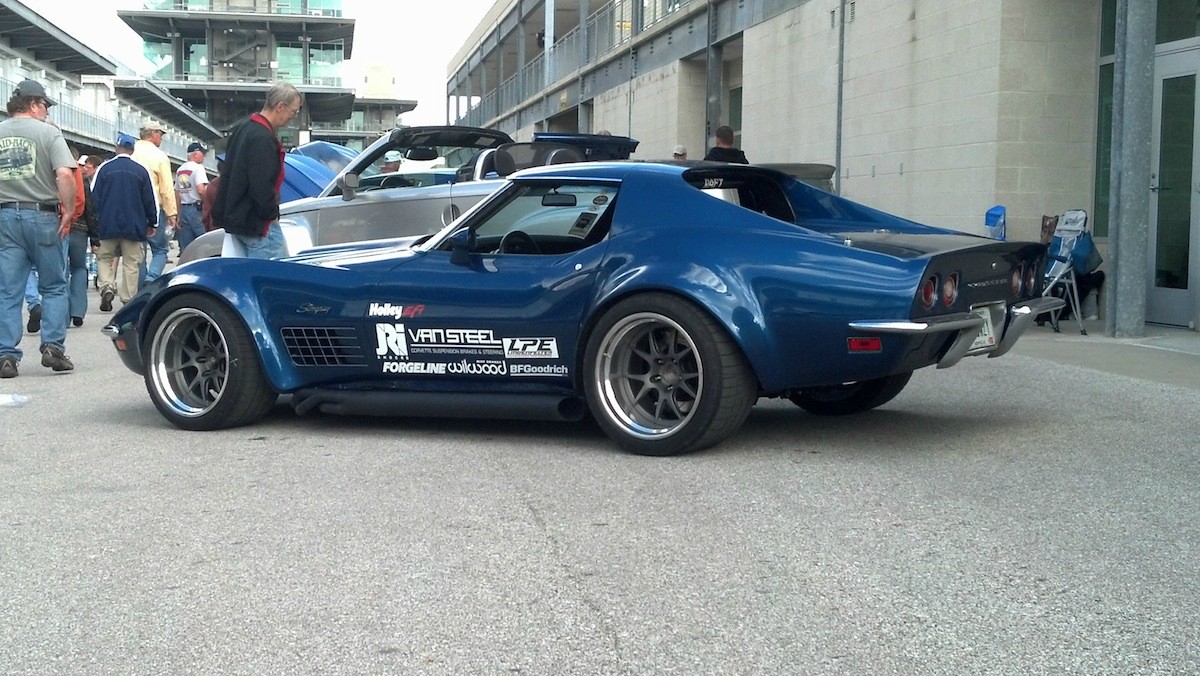 Danny Popp's '72 Corvette on Forgeline GA3R Wheels Wins at Goodguys Indy
