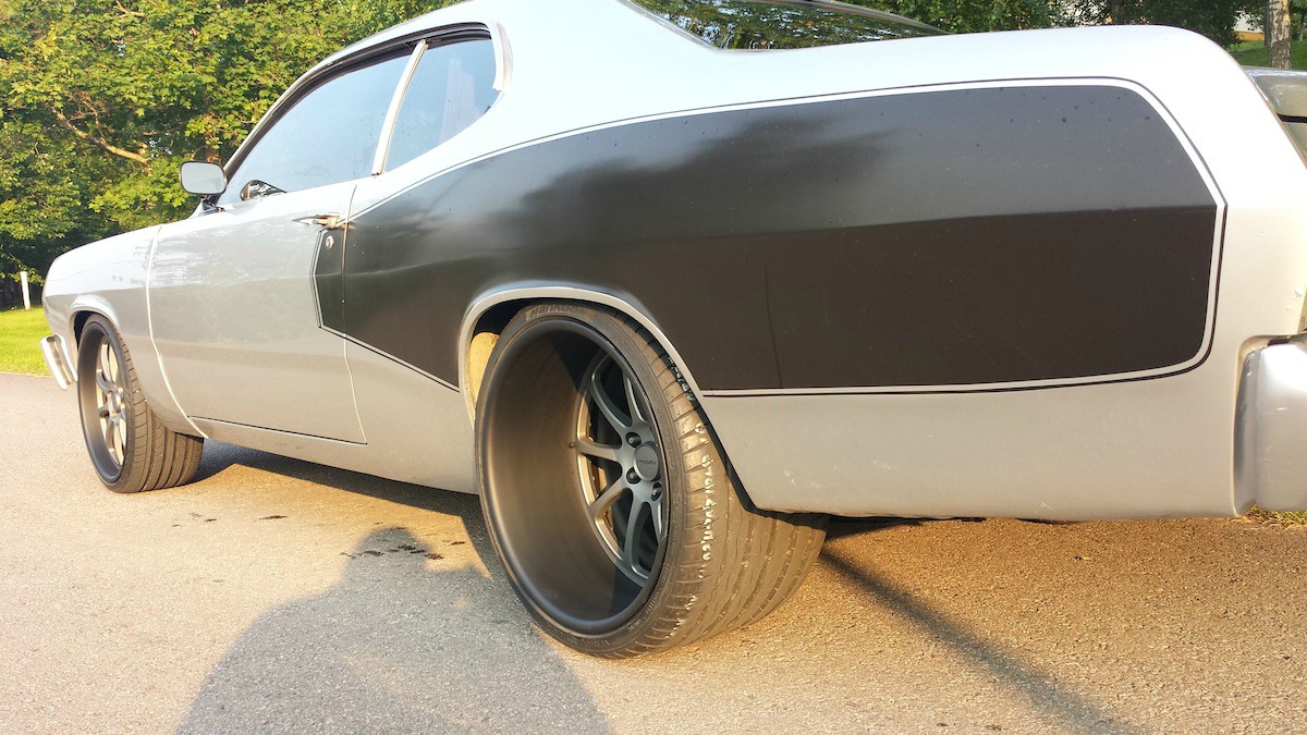 Plymouth Duster on Forgeline ZX3P Wheels...From Finland
