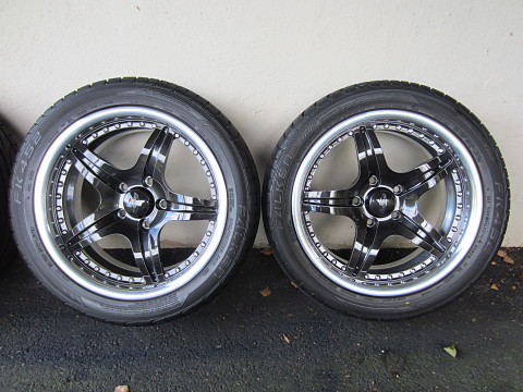 Rushforth 17" Troopers w/tires for Sale