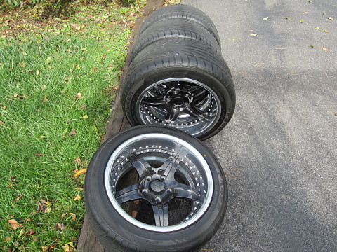 Rushforth 17" Troopers w/tires for Sale