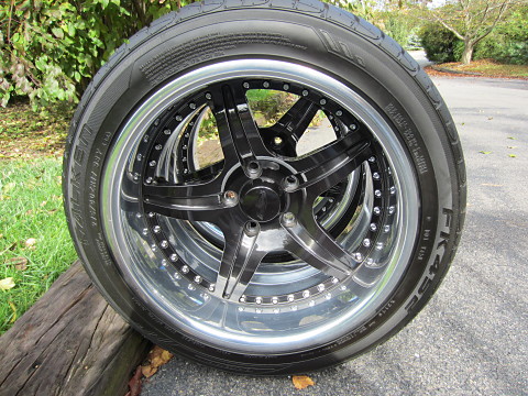 Rushforth 17" Troopers w/tires for Sale