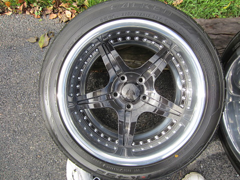 Rushforth 17" Troopers w/tires for Sale