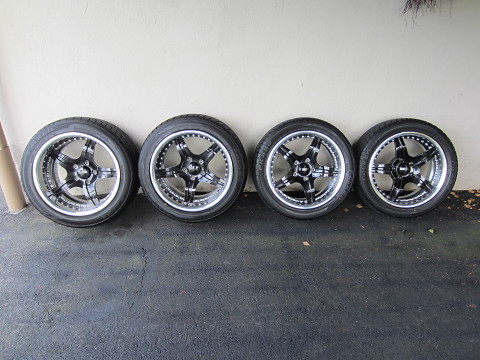 Rushforth 17" Troopers w/tires for Sale