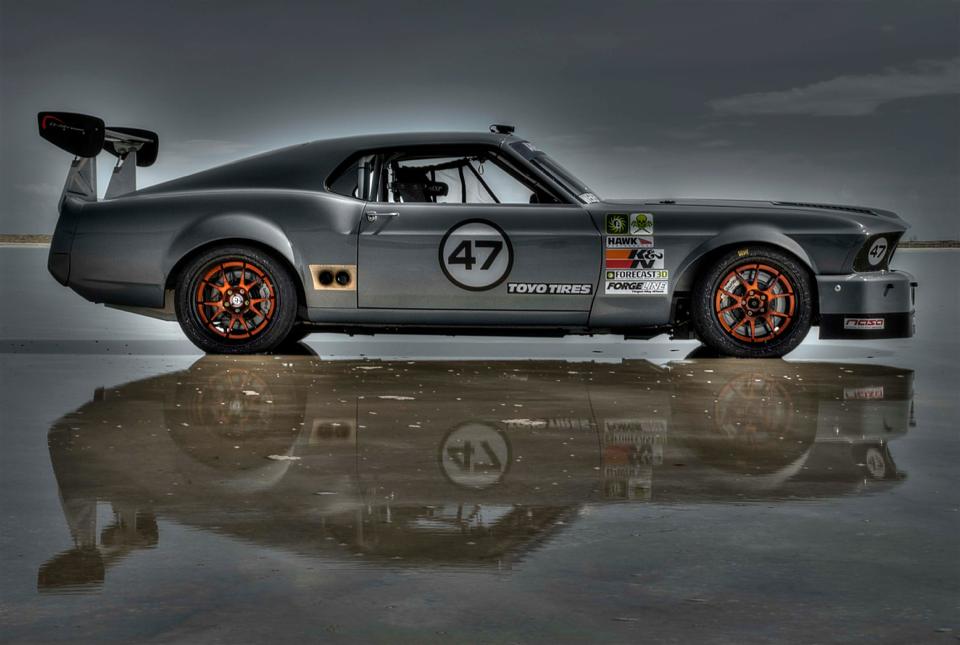 Agent 47 Harbinger X2 Mustang on Forgeline GA3R Wheels