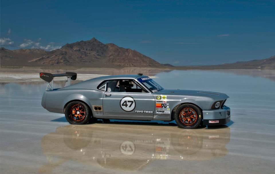 Agent 47 Harbinger X2 Mustang on Forgeline GA3R Wheels