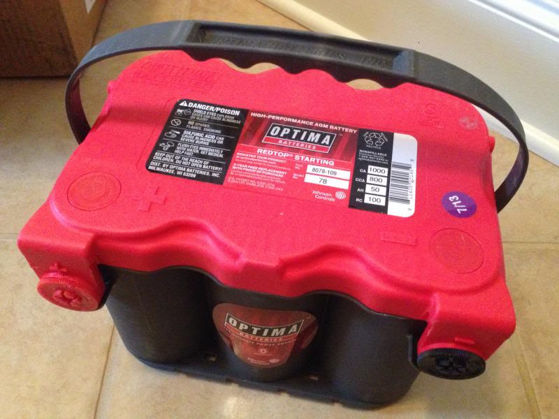 FS: New Optima Red Top Battery
