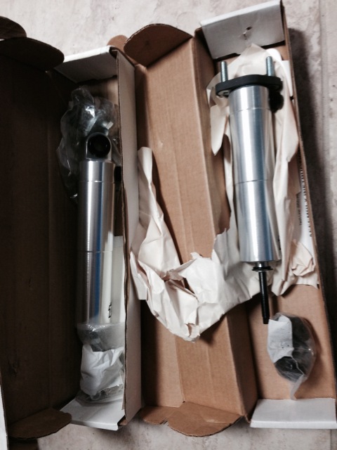 QA1 Front & Rear Shocks Mustang 65-70