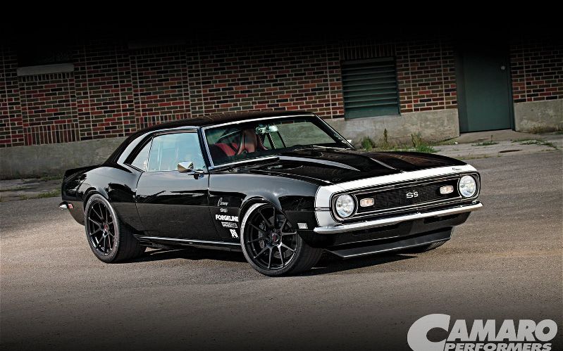 Larry Woo's '68 Camaro on Forgeline 1pc Forged Monoblock GA1R Wheels