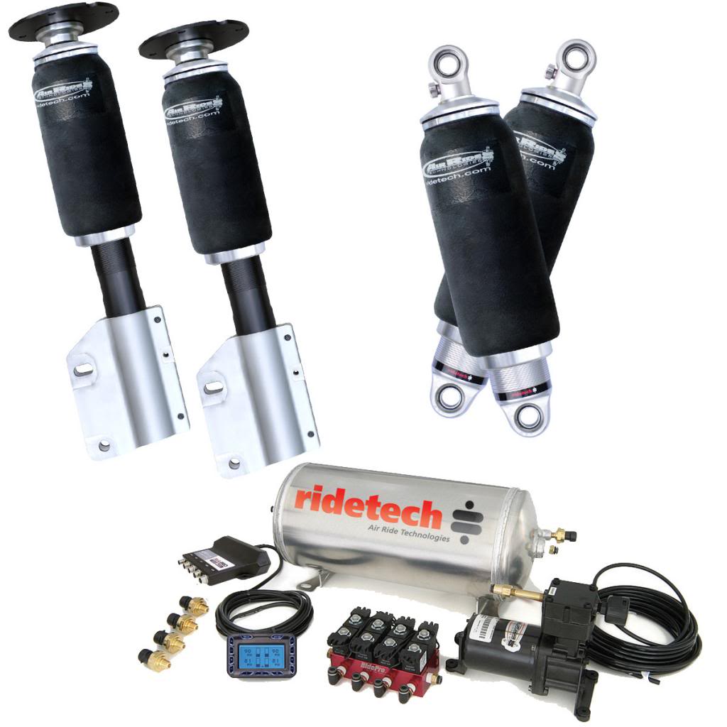 Ridetech coilover/air suspension packages for 05+ Mustangs