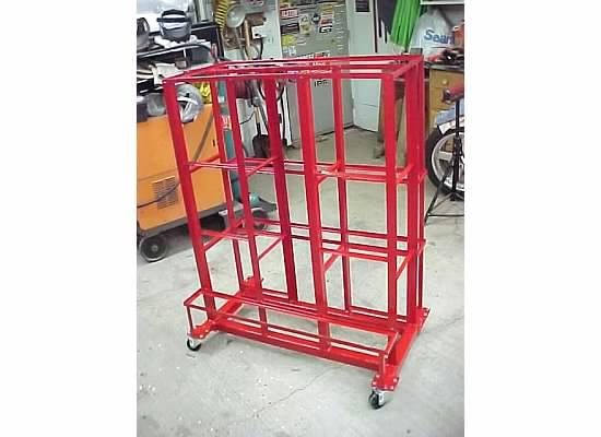 Rool-a-Round Metal Cutoff Rack