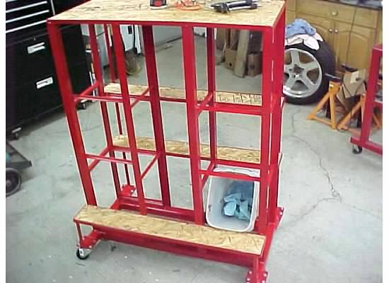 Rool-a-Round Metal Cutoff Rack