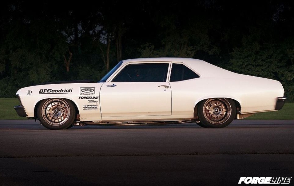 18 or19 x10" Front Tire doable??? 3rd gen Nova - Forgeline