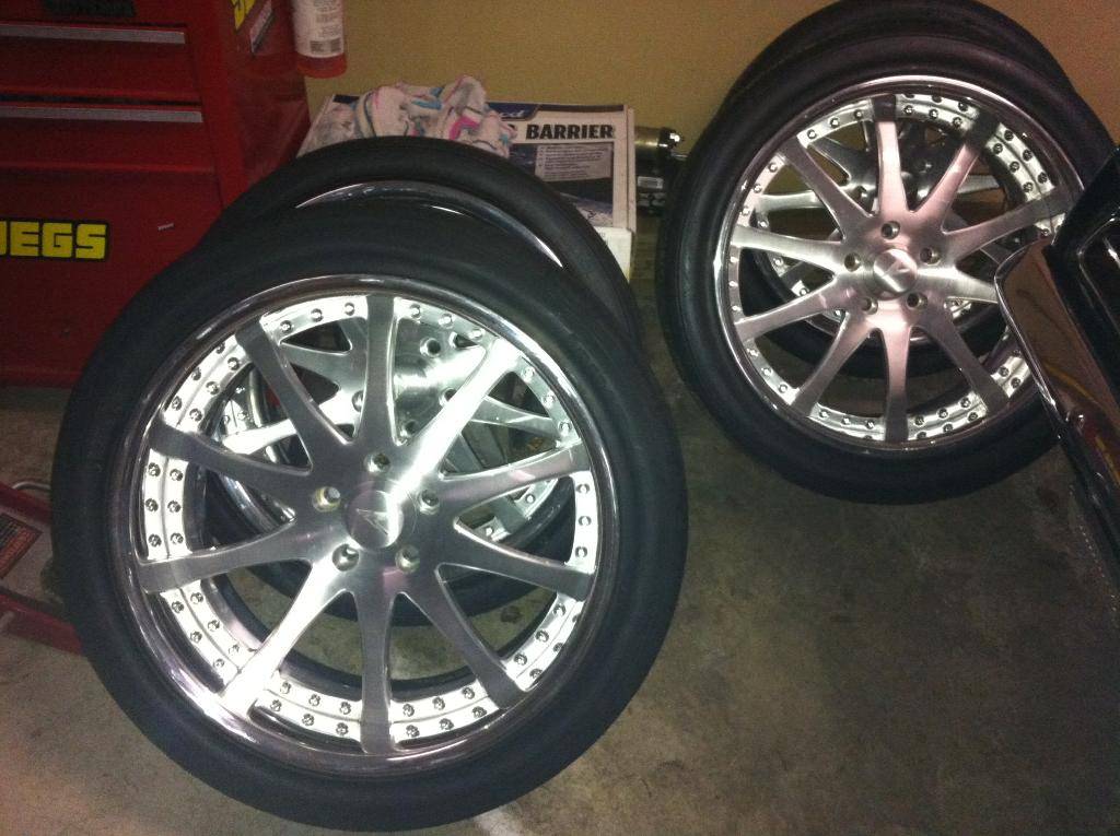 Like new rushforth rated x wheels