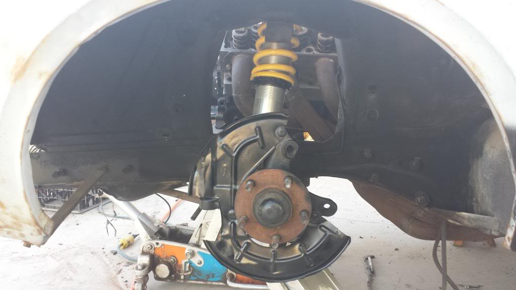 Shorten the Front LCA on a Macpherson strut?