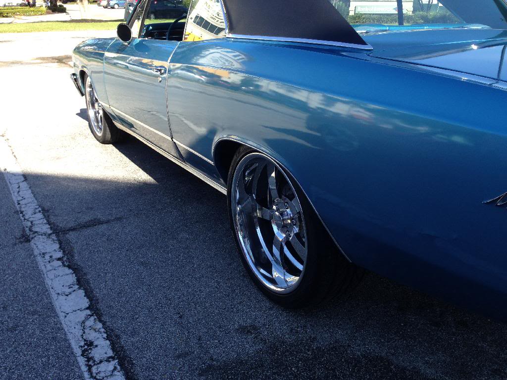 18x10 rear wheels for A Body?