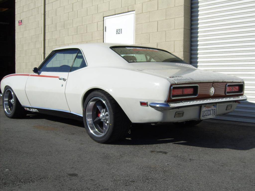 68 Camaro, RideTech front & rear suspension. Looking for C5 options...