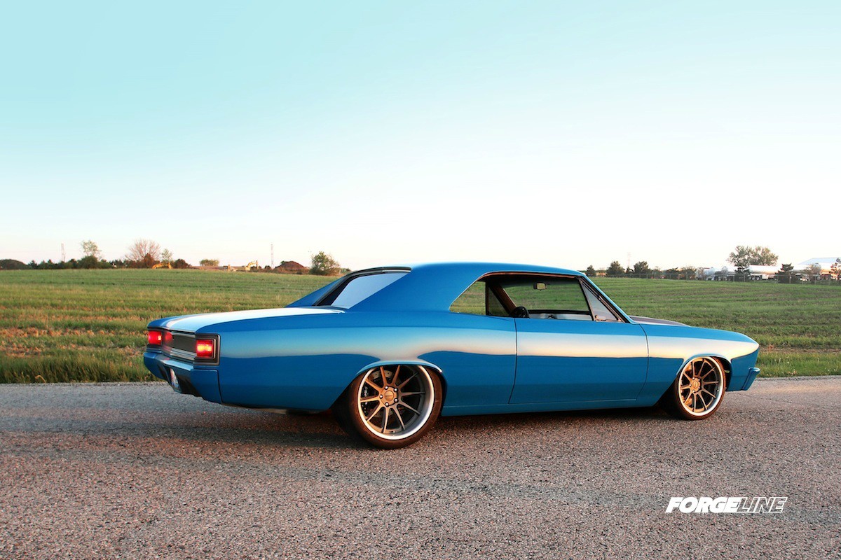 Roadster Shop's Big Block '67 Chevelle on Forgeline RB3C Concave Wheels