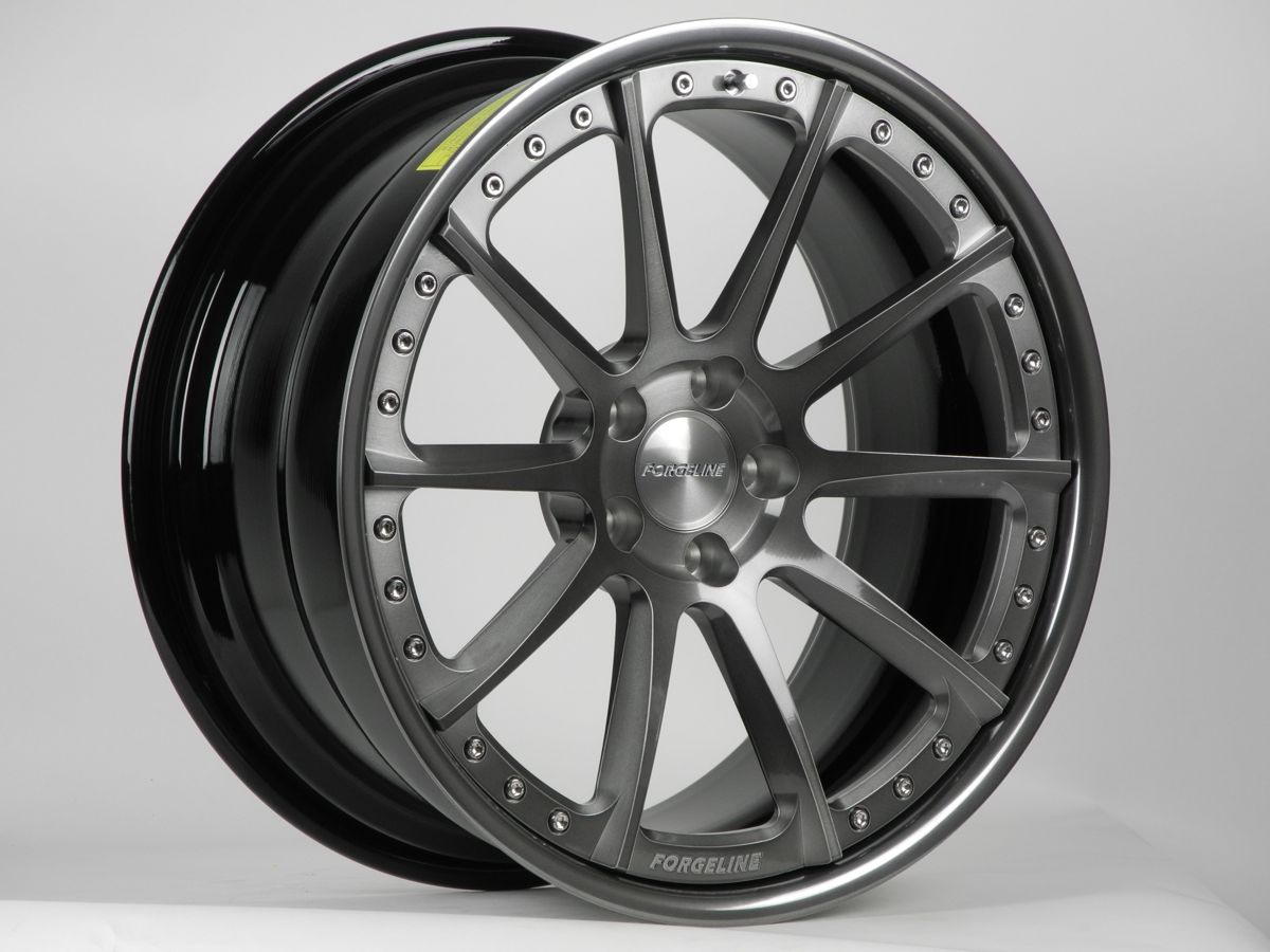 Forgeline RB3C in Transparent Smoke with Exposed Hardware