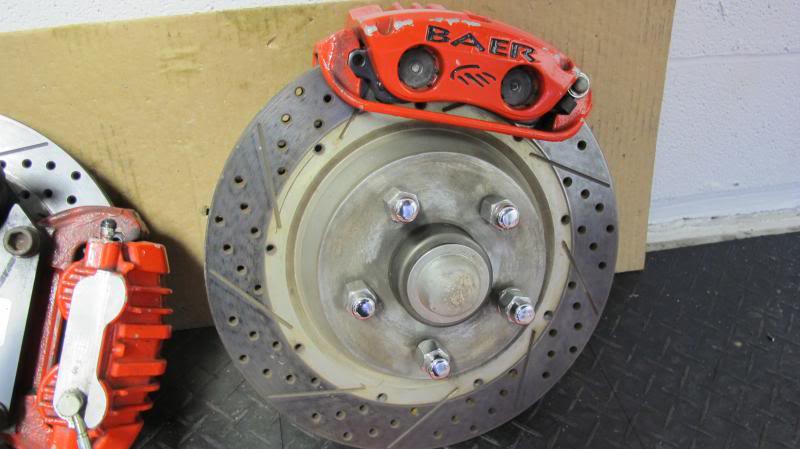 Baer Brakes complete with rotors, spindles , rotors pads