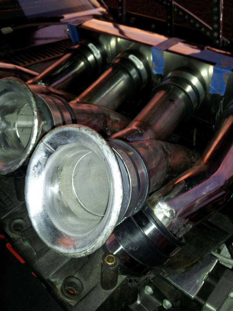 Budget LS1 cross ram intake