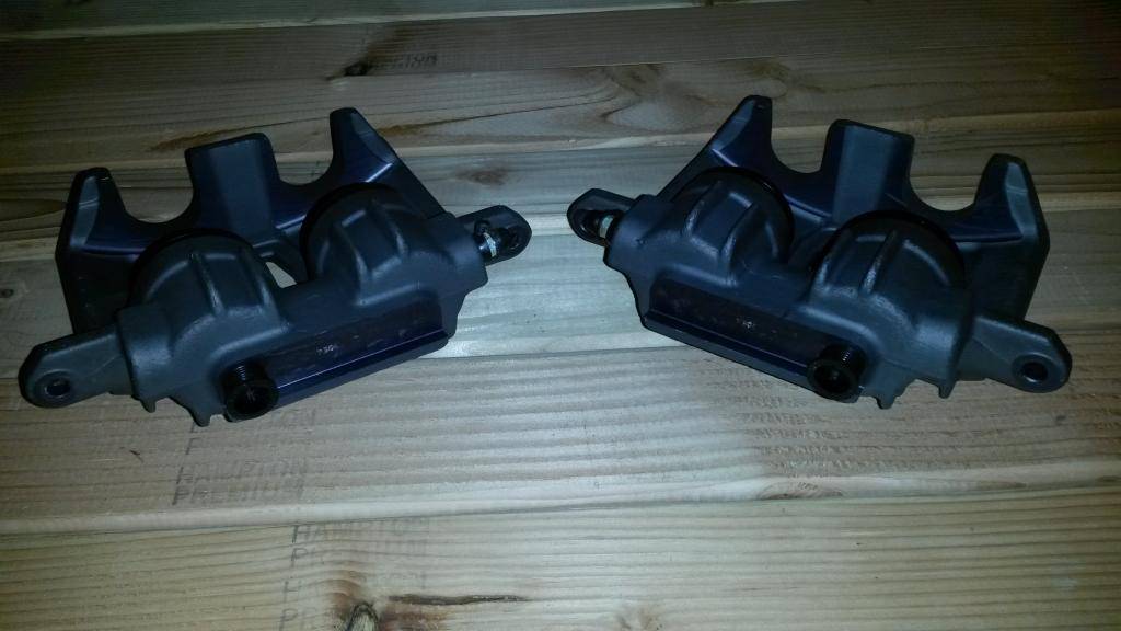 Corvette C5 Calipers - Black - Front and Rear - NEW!