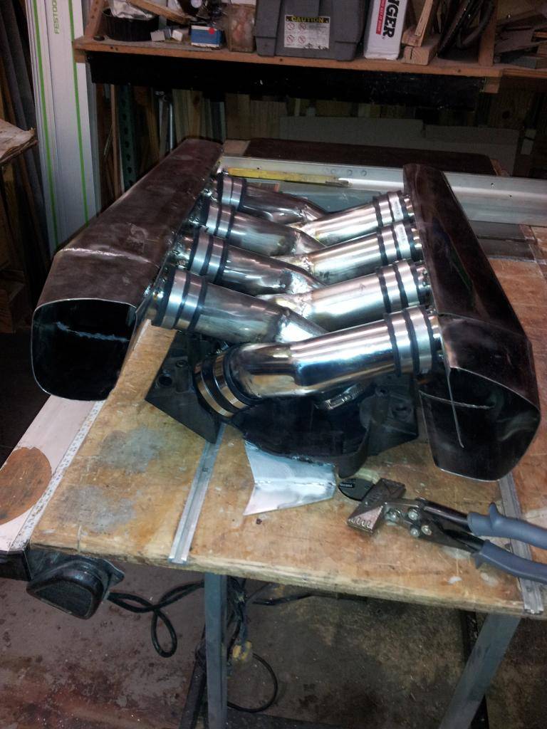 Budget LS1 cross ram intake