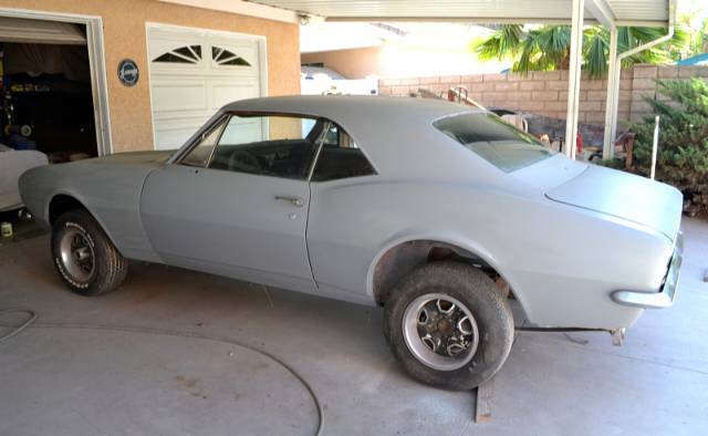 '67 Camaro Project Car For Sale