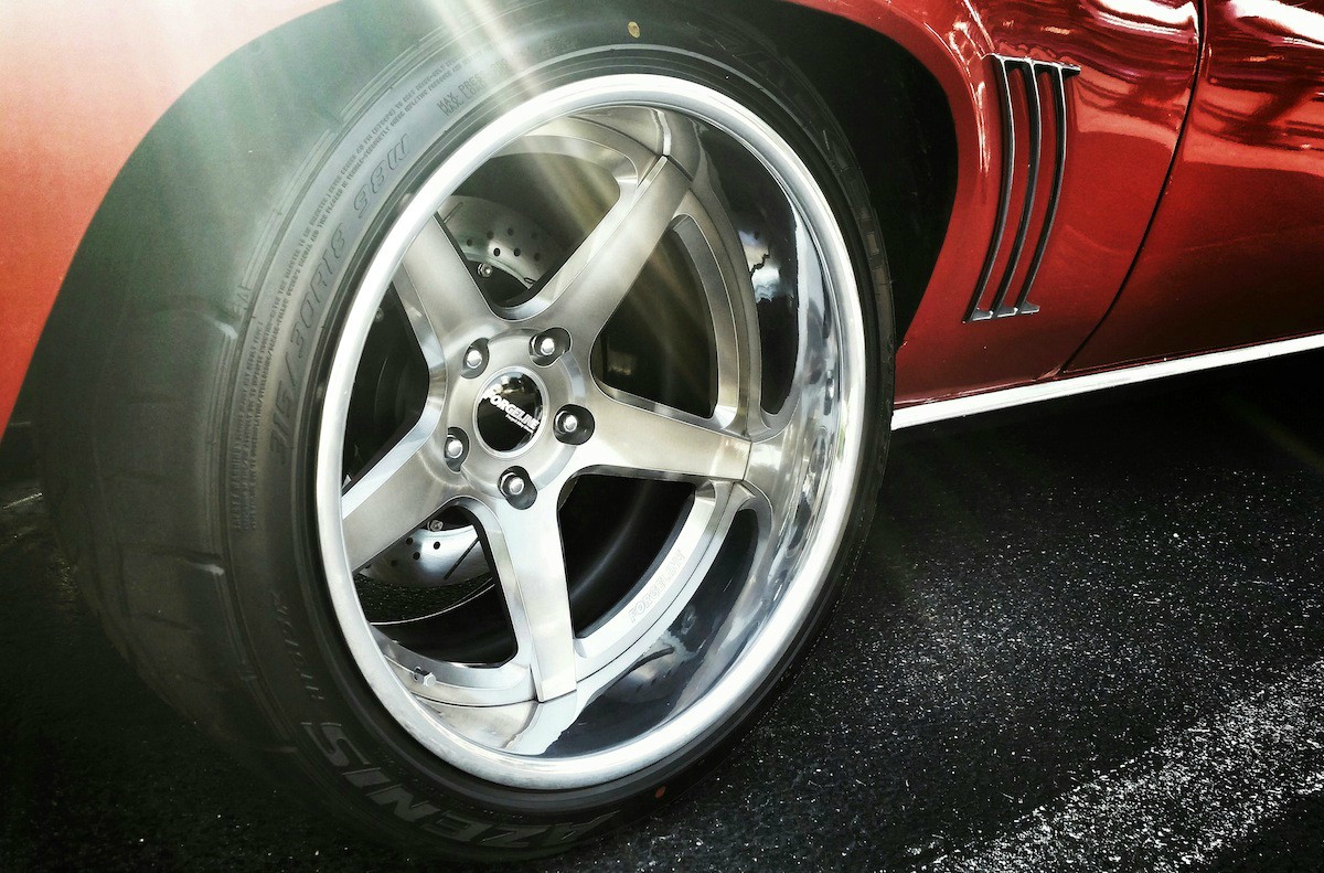 Matt Gober's Supercharged '69 Camaro SS on Forgeline CF3C Concave Wheels