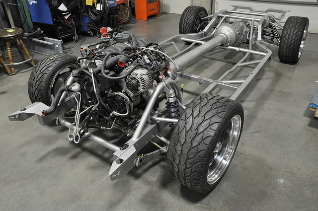 1999 C5 drivetrain in 72 Chevelle