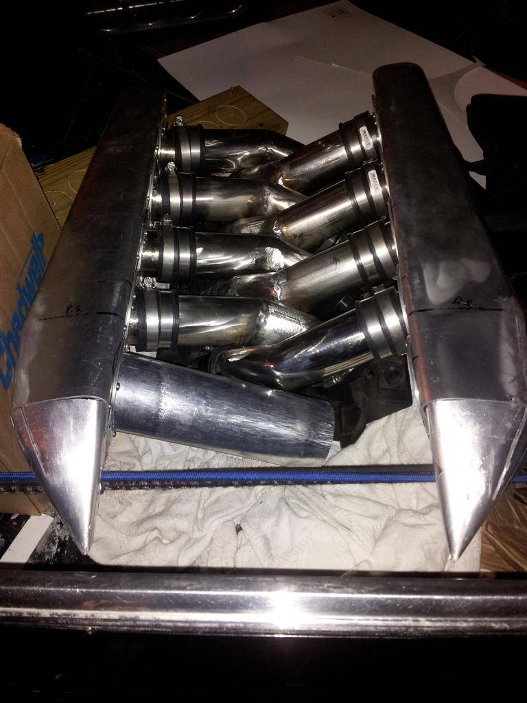 Budget LS1 cross ram intake
