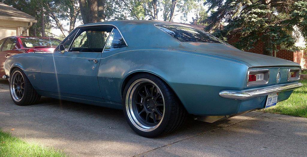 One of A Kind 67' Camaro with RAD 10 FORMULA 43 Wheels