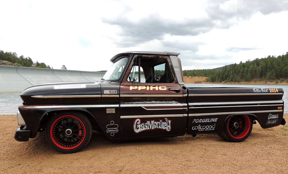 Gas Monkey Garage '65 Chevy C10 Pikes Peak Pace Truck on Forgeline ZX3P ...