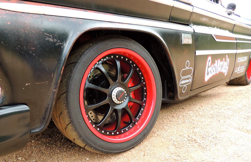 Gas Monkey Garage '65 Chevy C10 Pikes Peak Pace Truck on Forgeline ZX3P ...