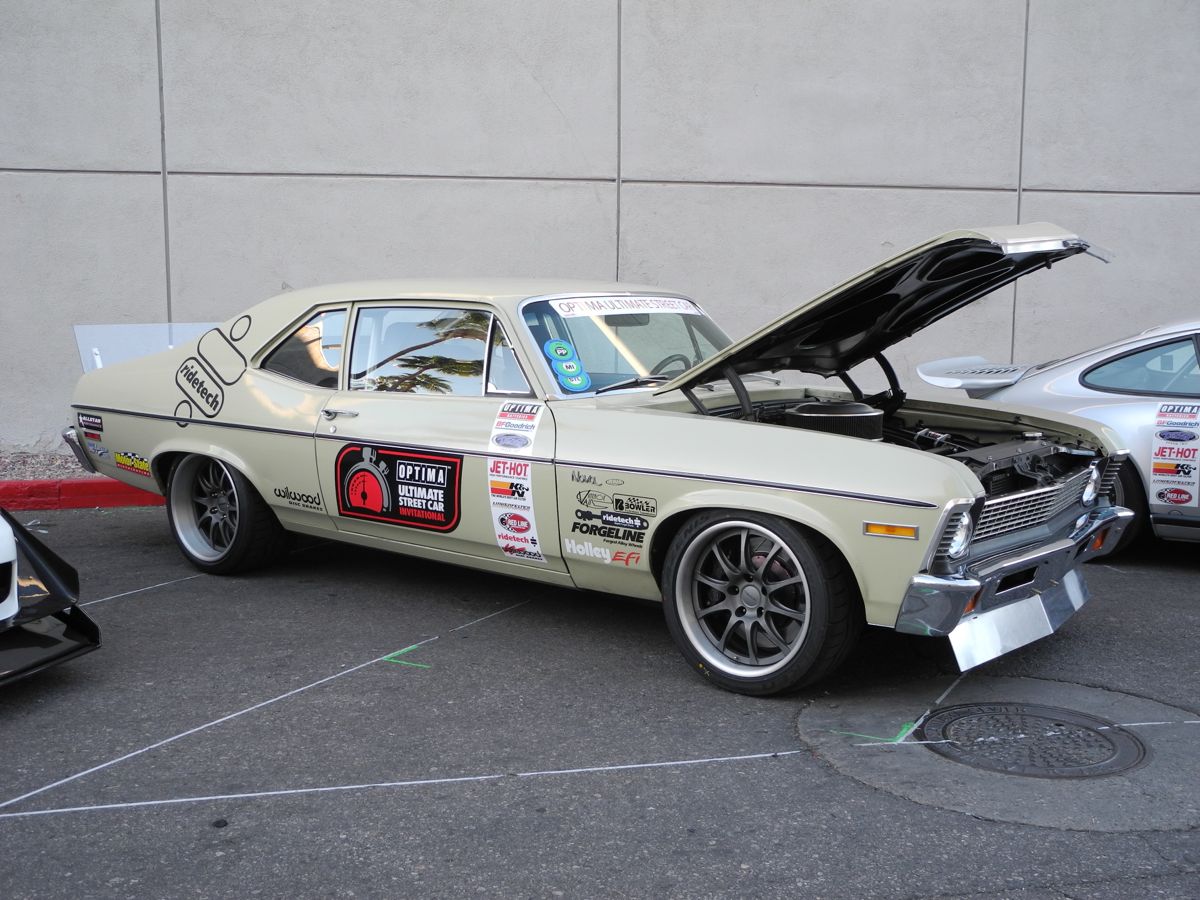 Dan Ballard's 1972 Chevy Nova on Forgeline GZ3 Wheels