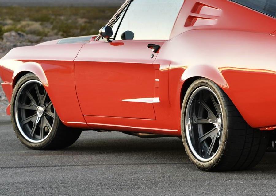 CR Supercars' "Villain" '68 Mustang on Grip Equipped Grudge Wheels