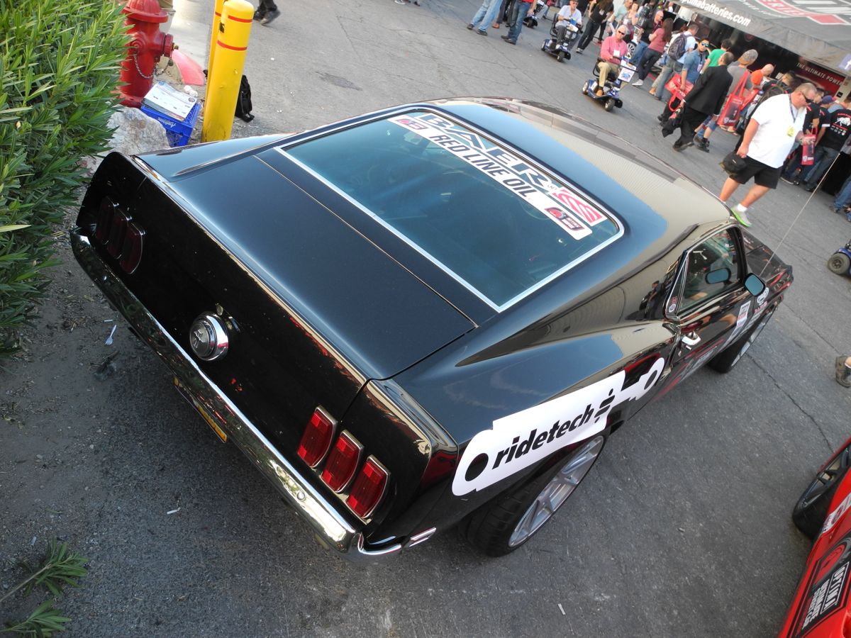 Hal Baer's '69 Mustang Mach 1 on Forgeline 1pc Forged Monoblock GA1R Wheels
