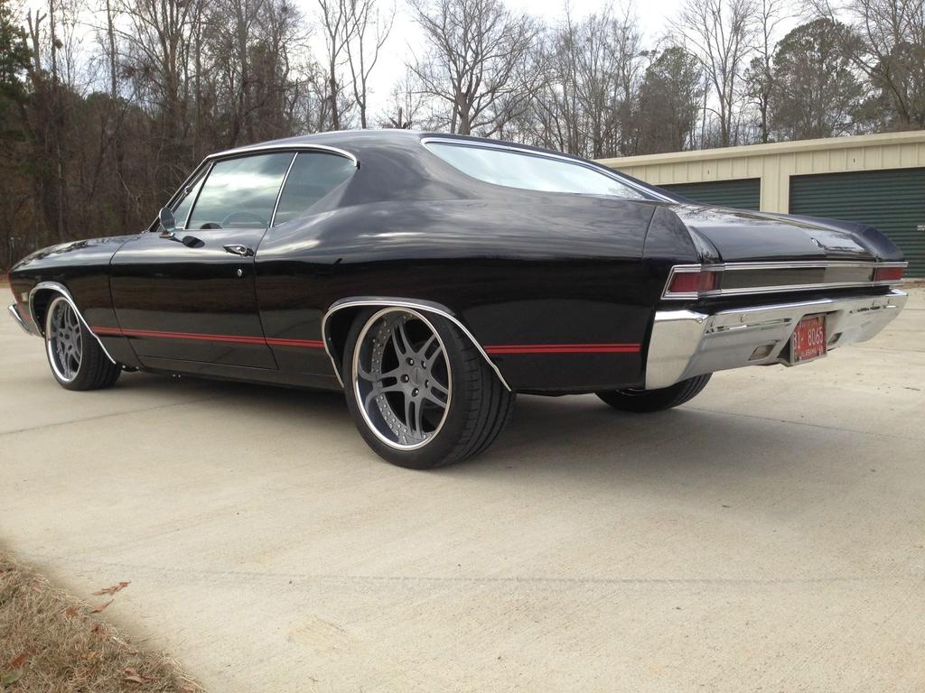 Willie Maise's '68 Chevelle on Forgeline DS3P Wheels