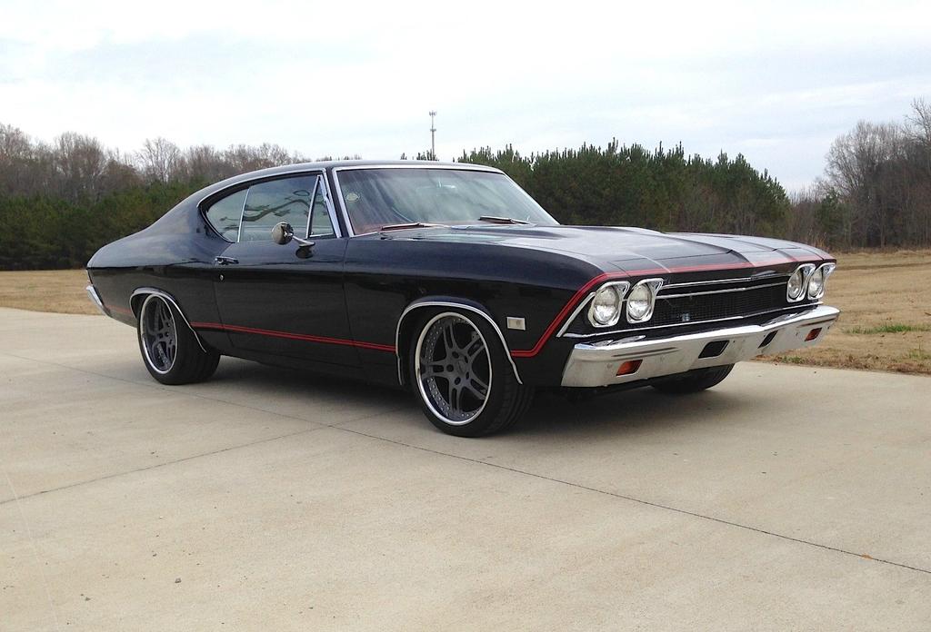 Willie Maise's '68 Chevelle on Forgeline DS3P Wheels