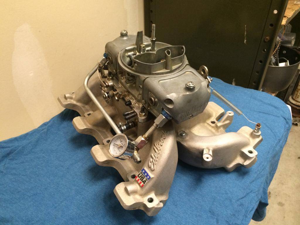 LS1 Carb, Intake and MSD Setup