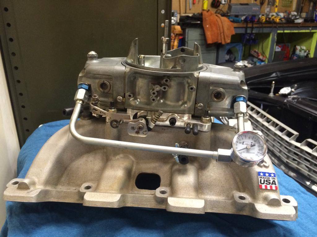 LS1 Carb, Intake and MSD Setup