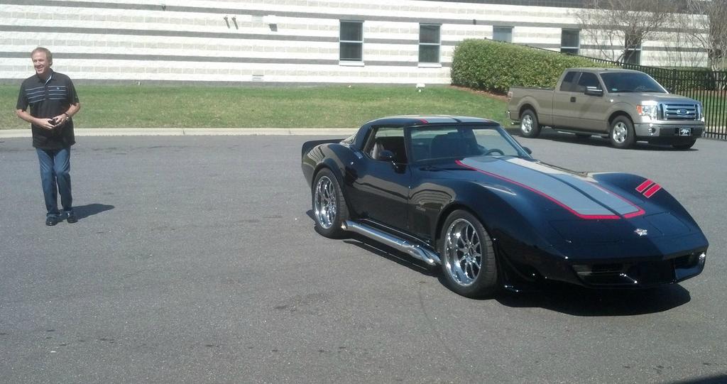 Rusty Wallace's 25th Anniversary '78 Corvette Stingray on Forgeline ...