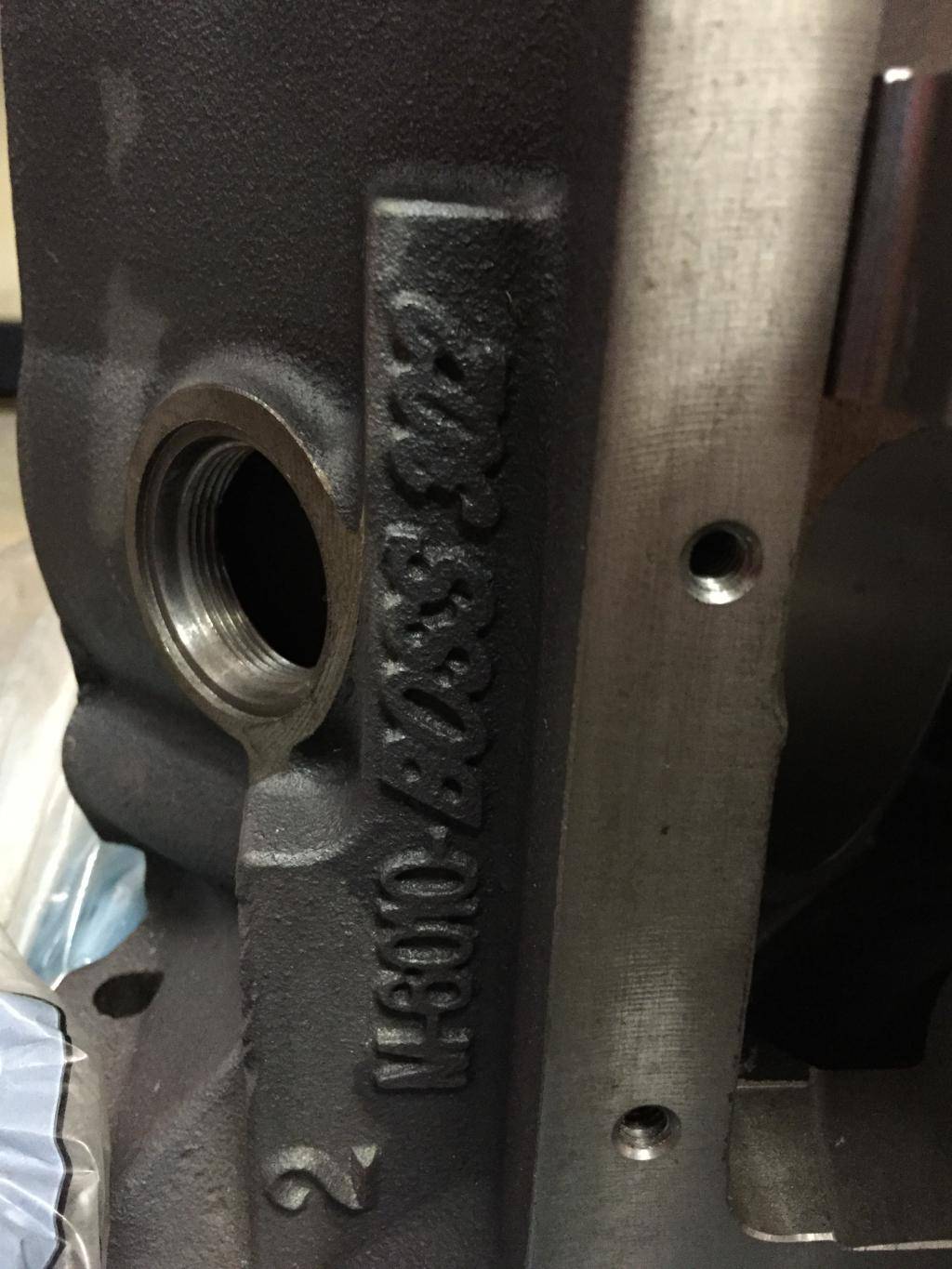 Boss 302 block - forged 347 rotating assy.