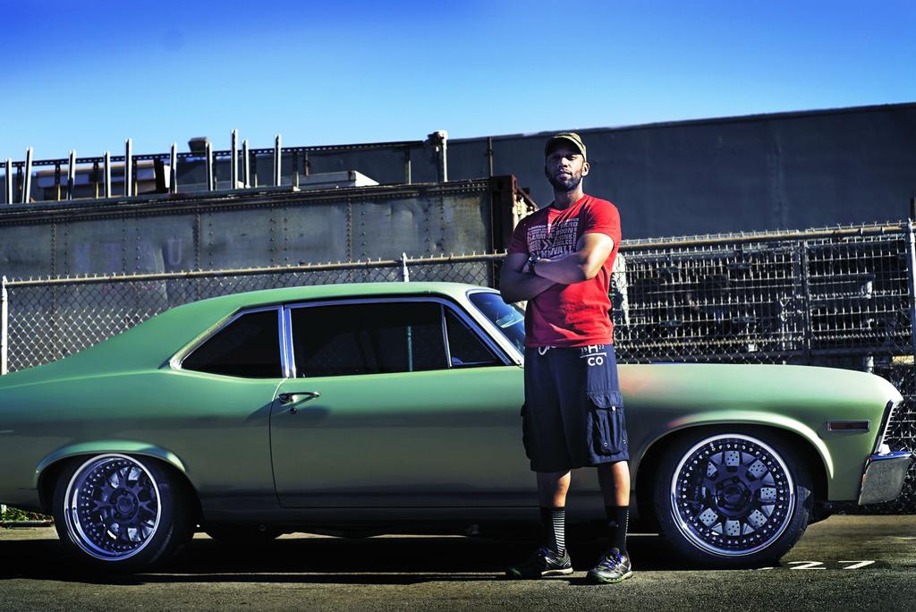 Edgar Arceneaux's '71 Chevy Nova on Forgeline WC3 Wheels