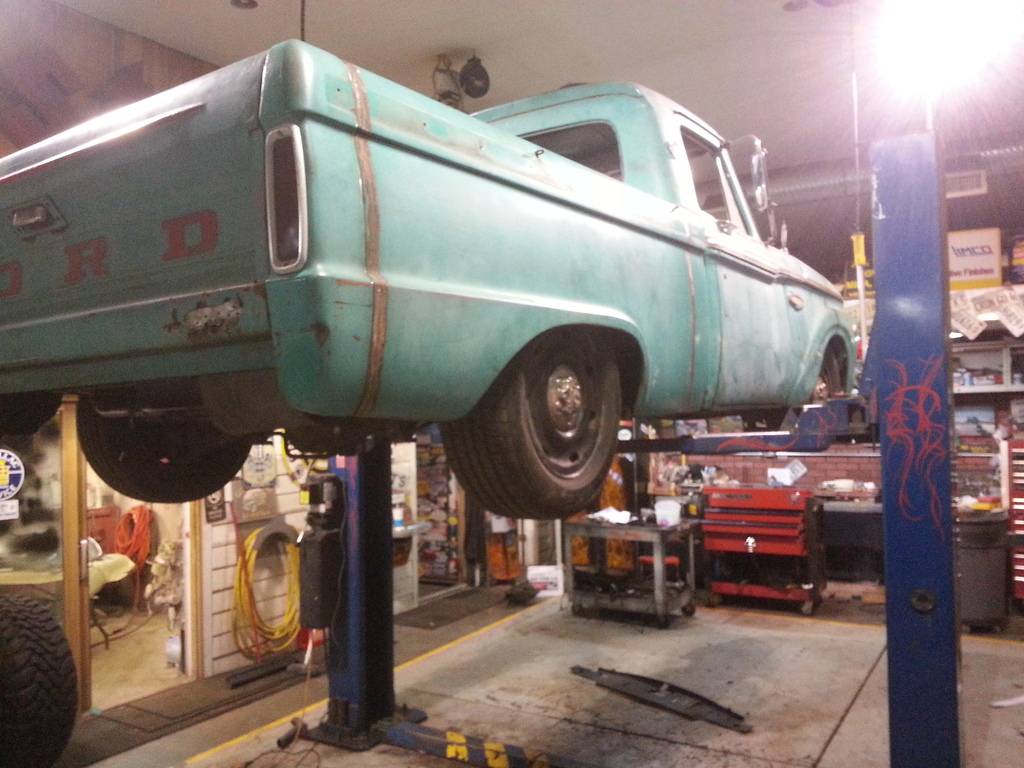 66 Ford F100 & 2004 Crown Vic body swap - Page 2