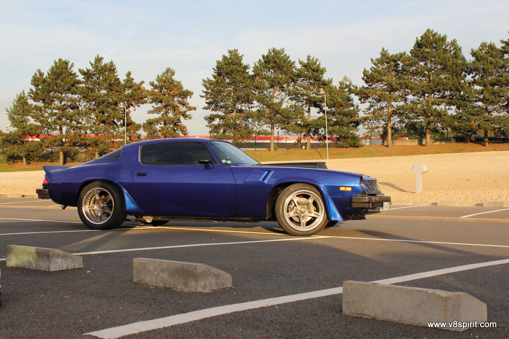 Second gen camaro front tire size.